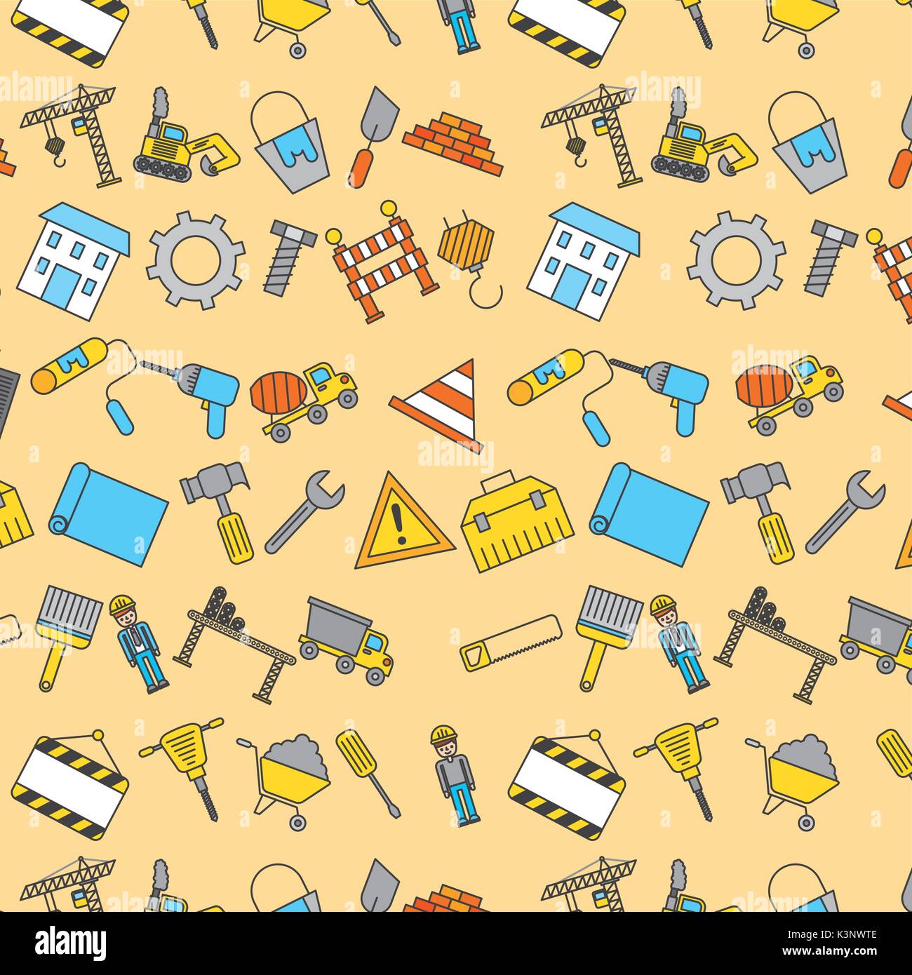 Seamless under construction abstract hi-res stock photography and ...