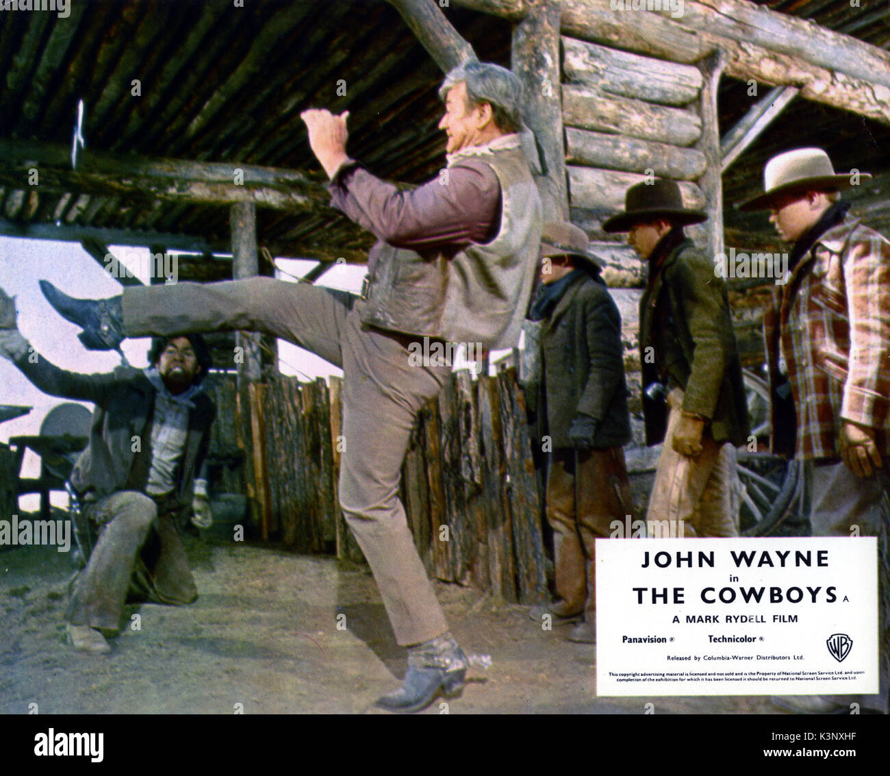 THE COWBOYS [US 1972] JOHN WAYNE Date: 1972 Stock Photo - Alamy