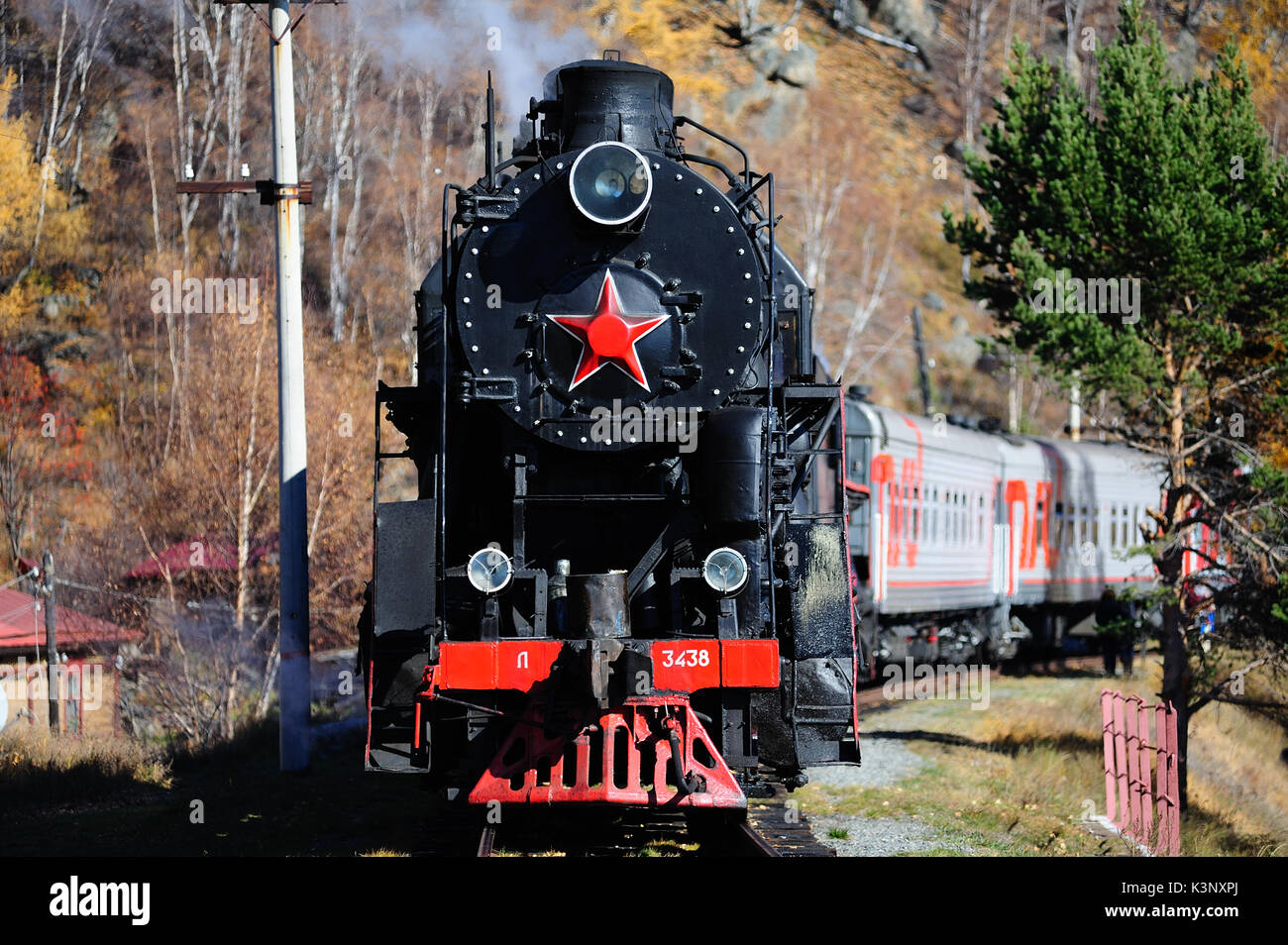 Siberia railway hi-res stock photography and images - Alamy