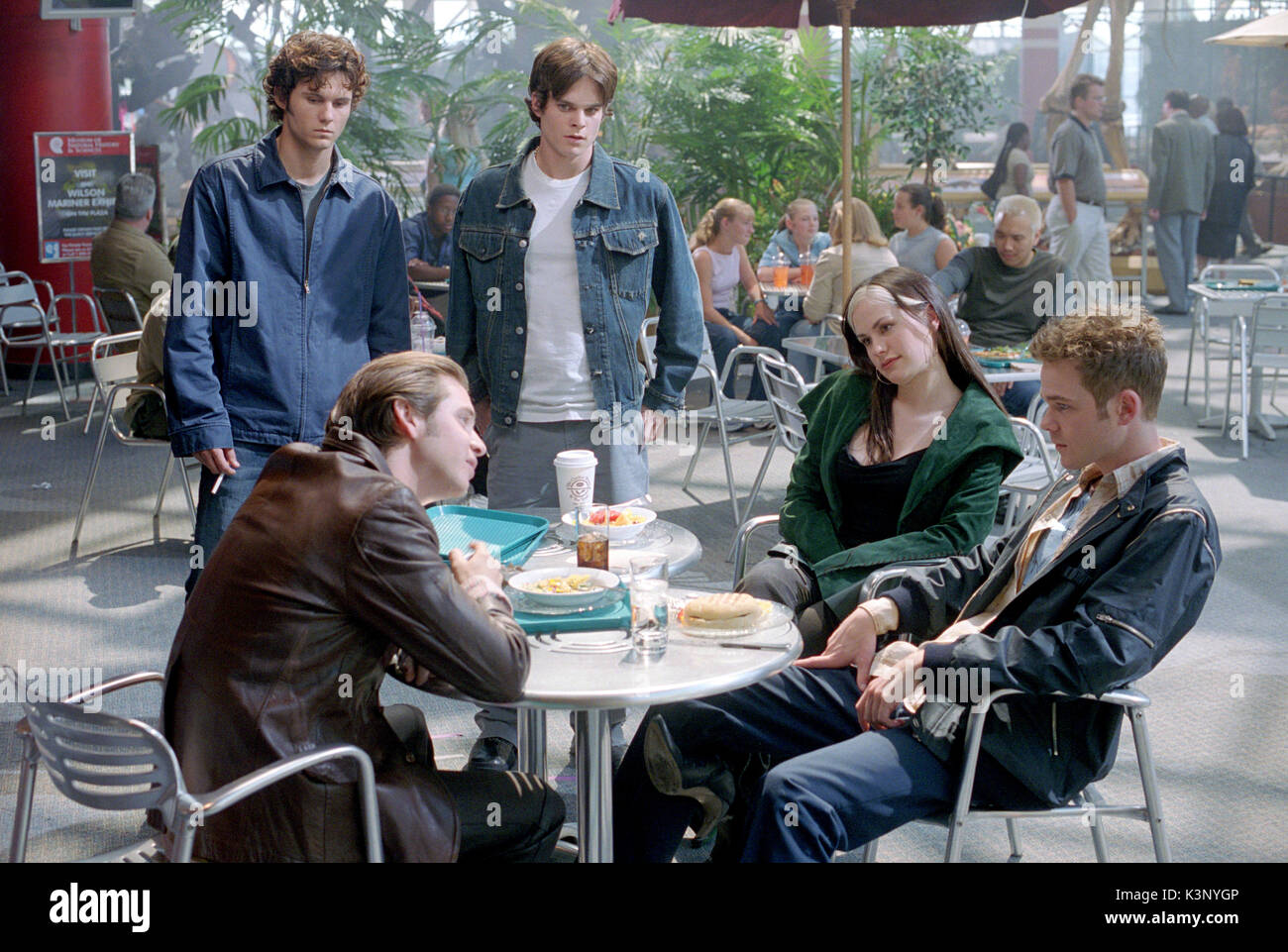 X2 [CAN / US 2003] aka X-MEN 2 [L-R] [?], [?], AARON STANFORD as Pyro ...