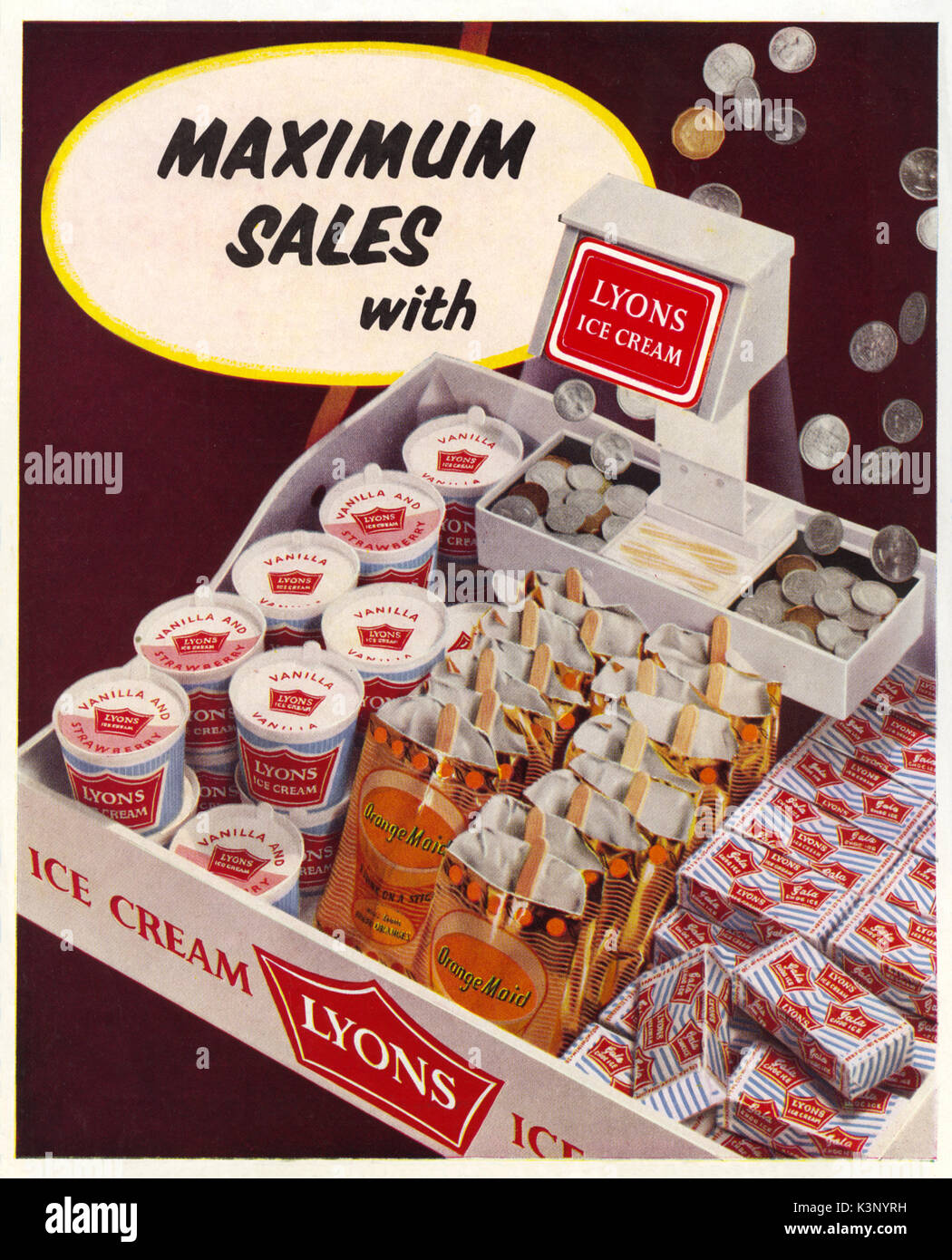 Lyons maid ice cream hi-res stock photography and images - Alamy