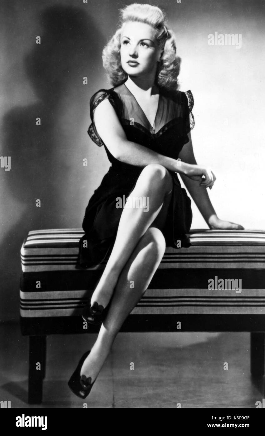 BETTY GRABLE [1916 - 1973] American Actress, Singer Date: 1973 Stock ...