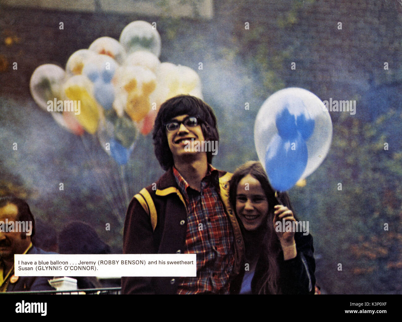 JEREMY [US 1973] ROBBY BENSON, GLYNNIS O'CONNOR Date: 1973 Stock Photo ...