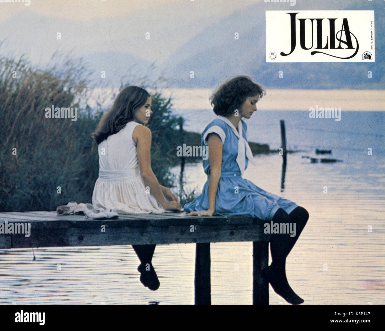 JULIA [US 1977] SUSAN JONES as young Lillian Hellmann, LISA PELIKAN ...