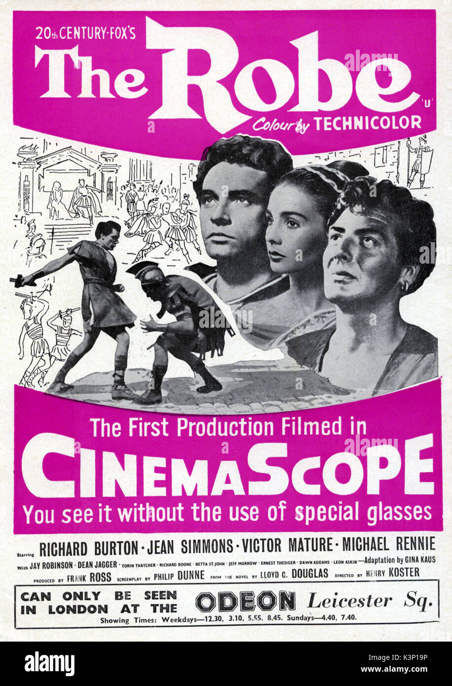 The robe movie hi-res stock photography and images - Alamy