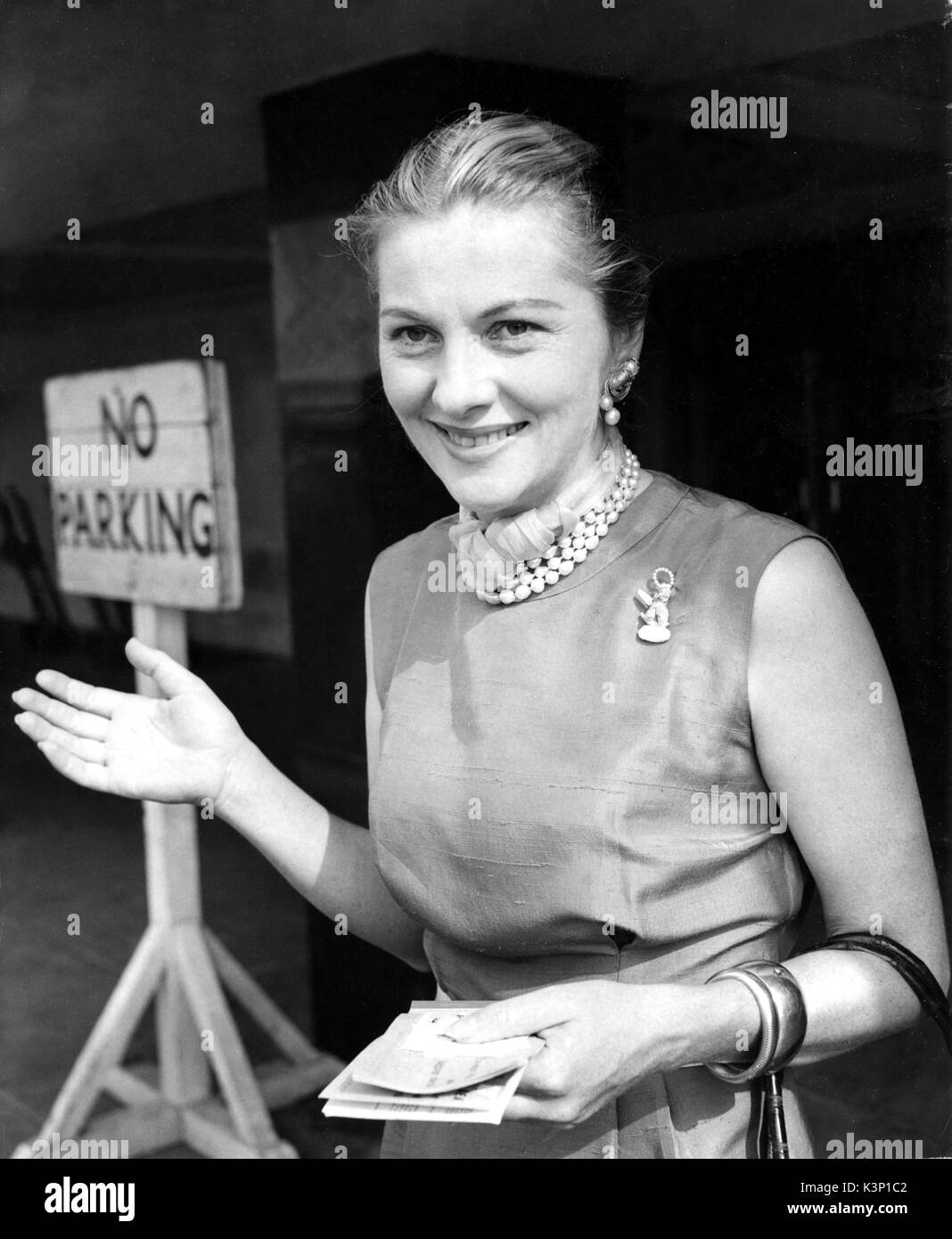 JOAN FONTAINE [1917 - 2013] British actress Date: 2013 Stock Photo - Alamy