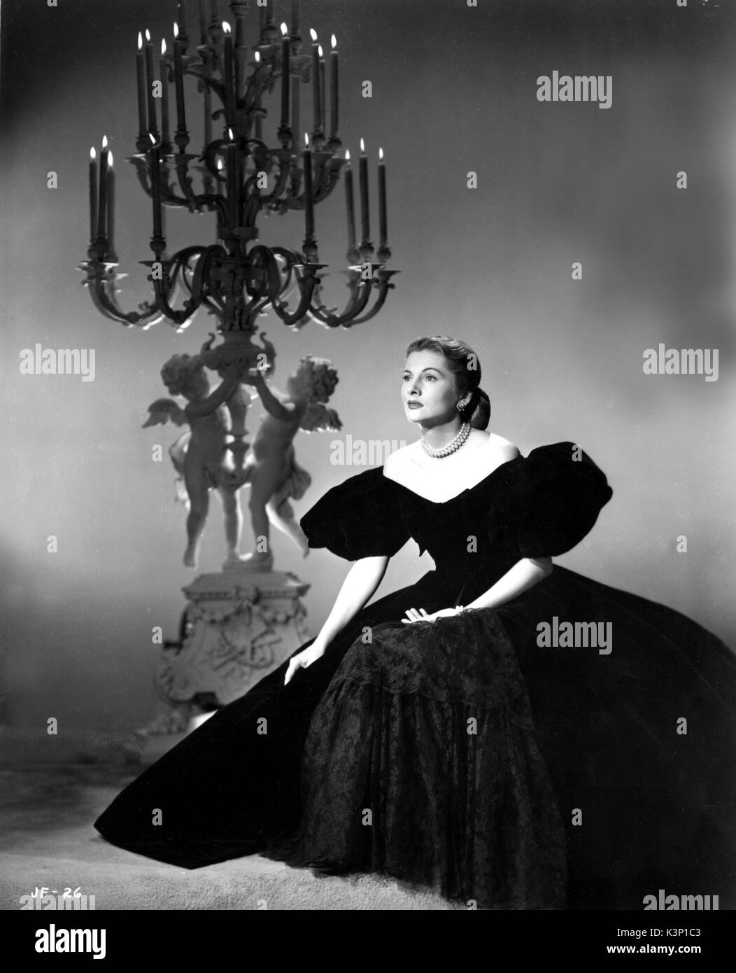 JOAN FONTAINE [1917 - 2013] British actress Date: 2013 Stock Photo - Alamy
