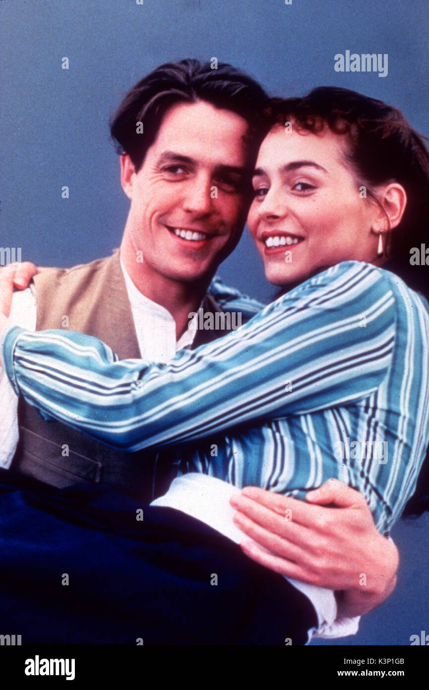 Tara Fitzgerald And Hugh Grant