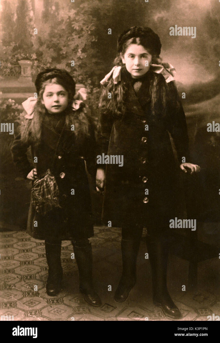BILLIE AND RENEE HOUSTON BILLIE HOUSTON aged 7, RENEE HOUSTON aged 11 ...
