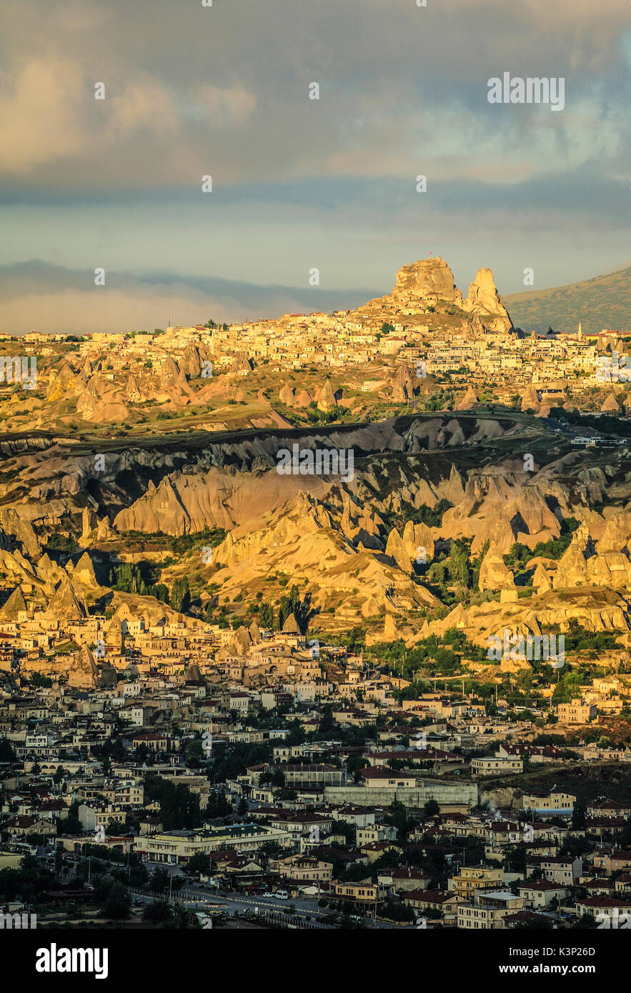 Cappadocia landscape with fairy chimneys in Turkey Stock Photo - Alamy