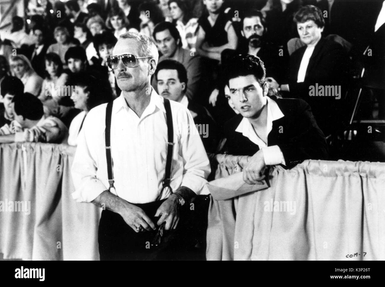 THE COLOR OF MONEY [US 1986] PAUL NEWMAN as Fast Eddie Felson, TOM ...