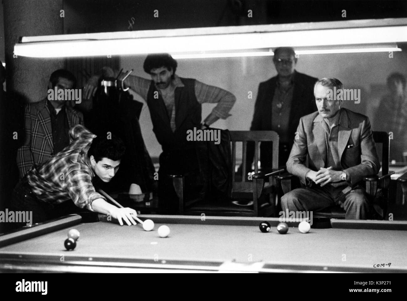 THE COLOR OF MONEY [US 1986] TOM CRUISE, PAUL NEWMAN as Fast Eddie ...