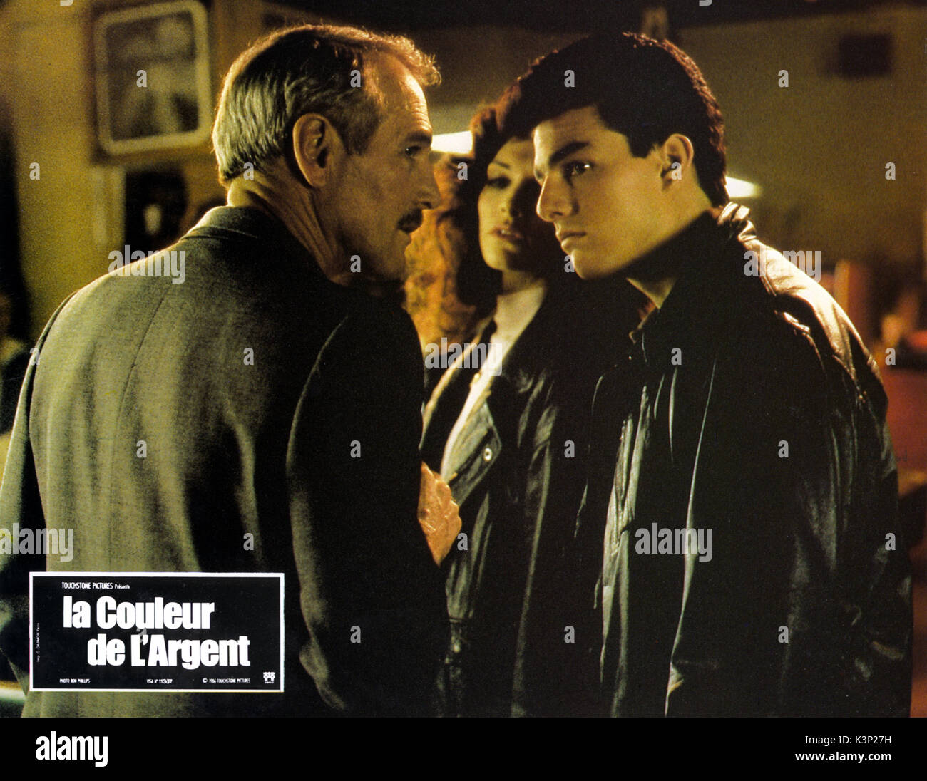 THE COLOR OF MONEY [US 1988] PAUL NEWMAN as Fast Eddie Felson, MARY ...