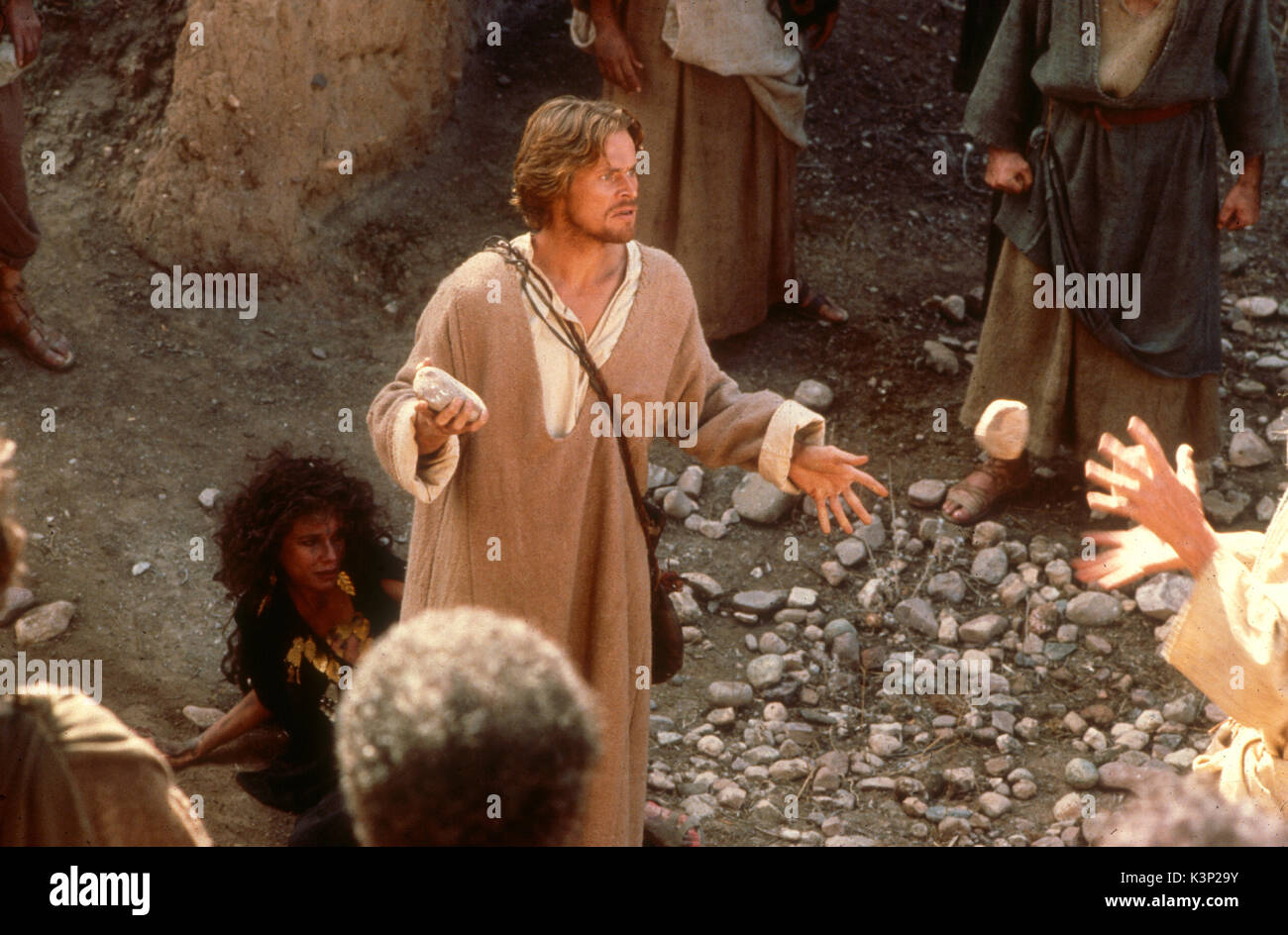 THE LAST TEMPTATION OF CHRIST [US / CAN 1988] BARBARA HERSHEY as Mary Magdalene, WILLEM DAFOE as ...