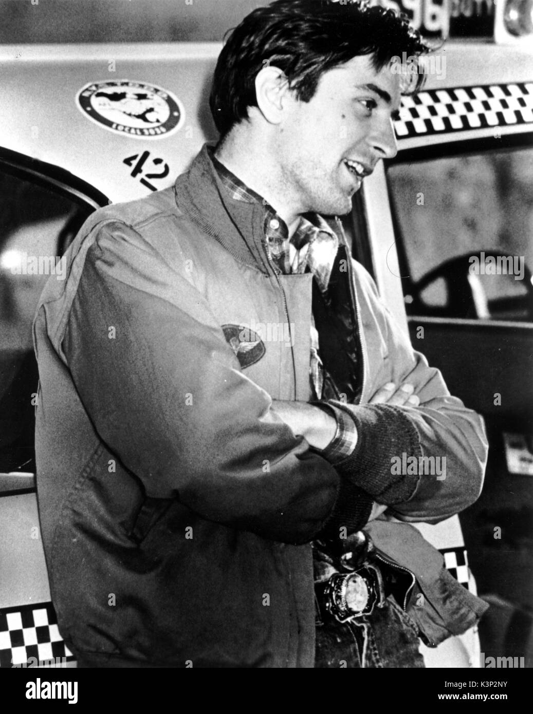TAXI DRIVER [US 1976] ROBERT DE NIRO as Travis Bickle Date: 1976 Stock ...