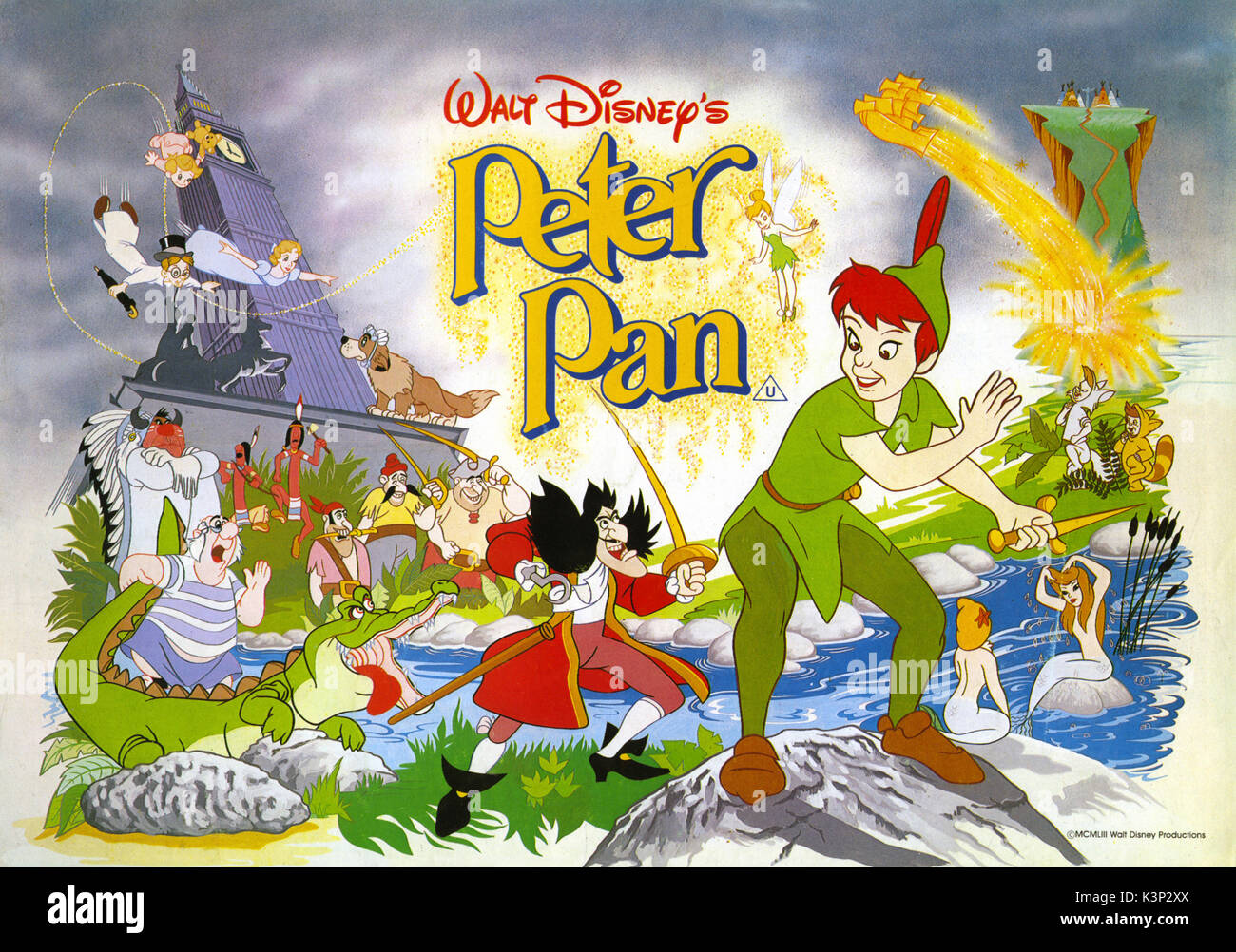 Peter pan cartoon hi-res stock photography and images - Alamy