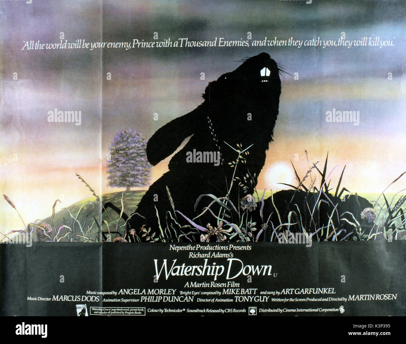 Watership down film poster hi-res stock photography and images - Alamy