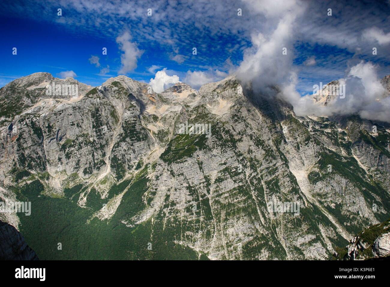 Mountains in Triglav National Park in Slovenia Stock Photo - Alamy