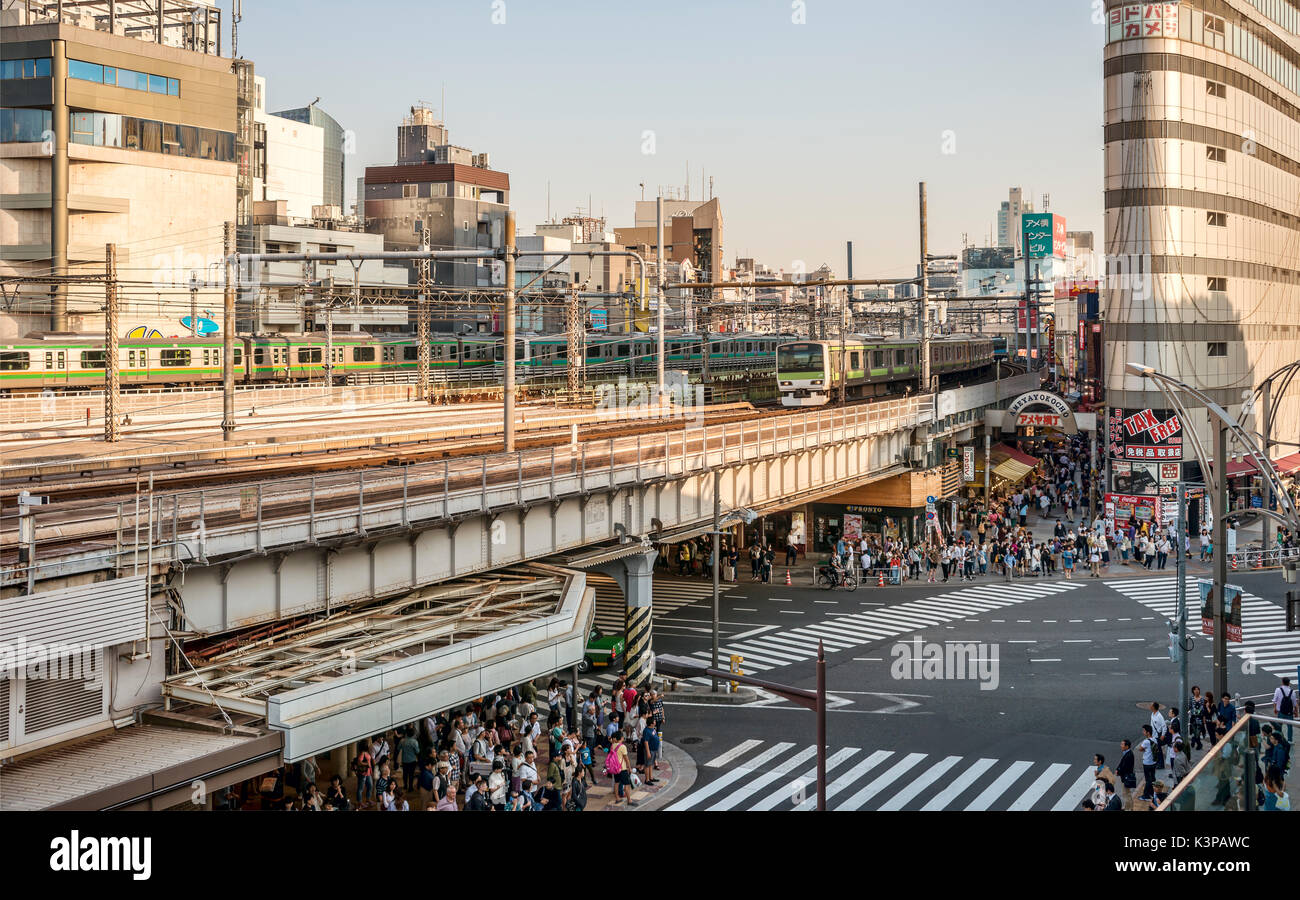 Tokyo ueno station hi-res stock photography and images - Alamy