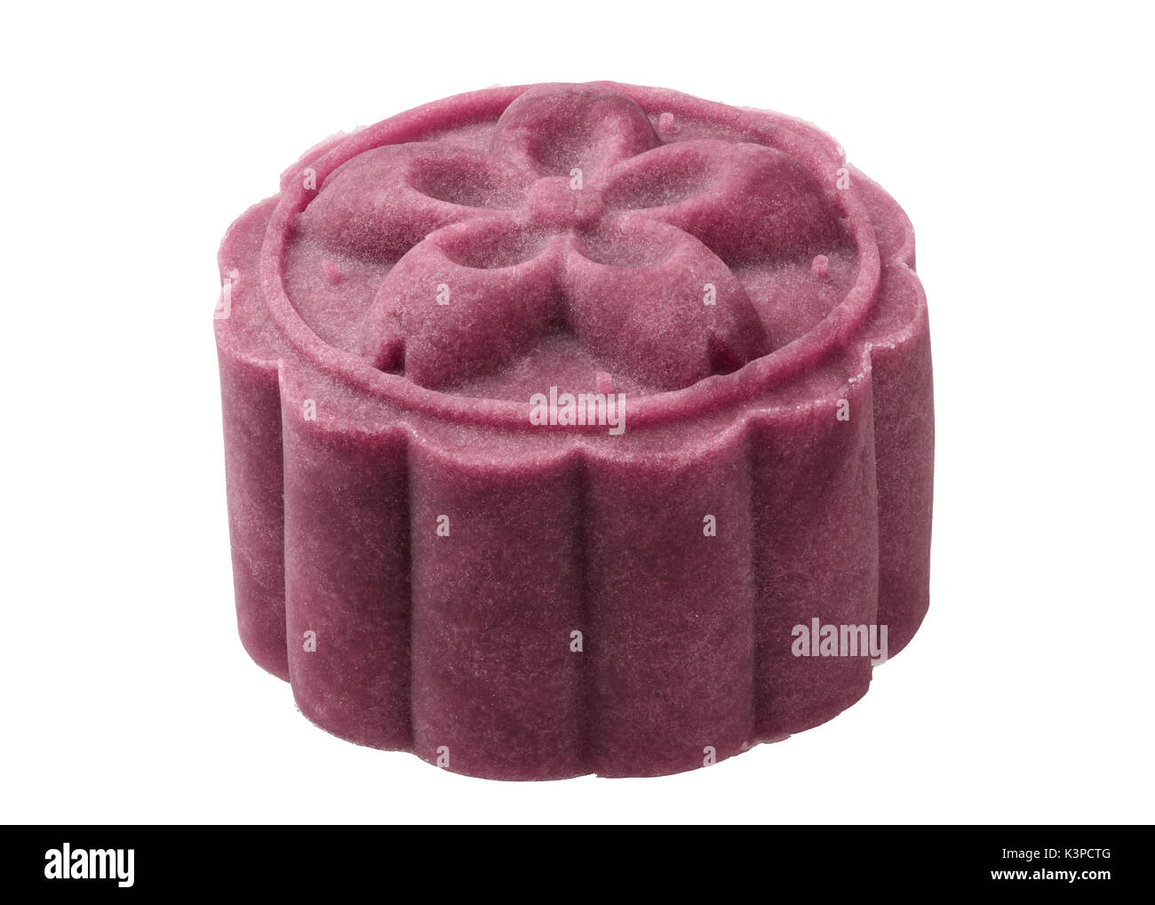 Handmad Mooncake Isolated on White Background in Full Depth of Field ...