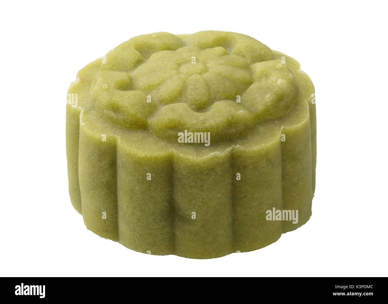 Handmad Mooncake Isolated on White Background in Full Depth of Field ...