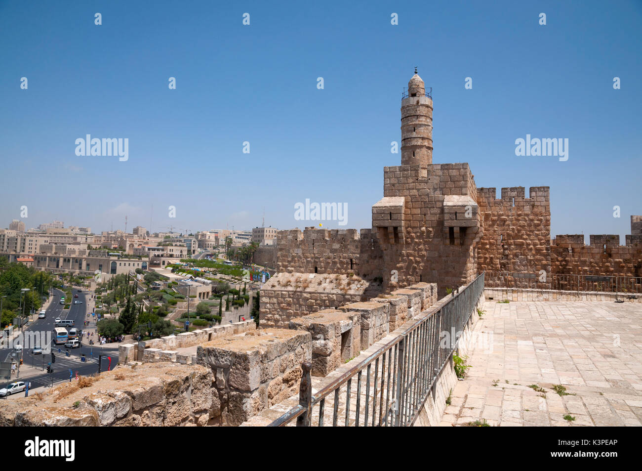 David Fortress and Museum, Jerusalem Stock Photo - Alamy
