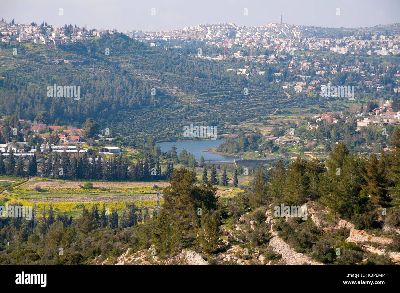 Beit Zayit, Jerusalem hills Stock Photo - Alamy