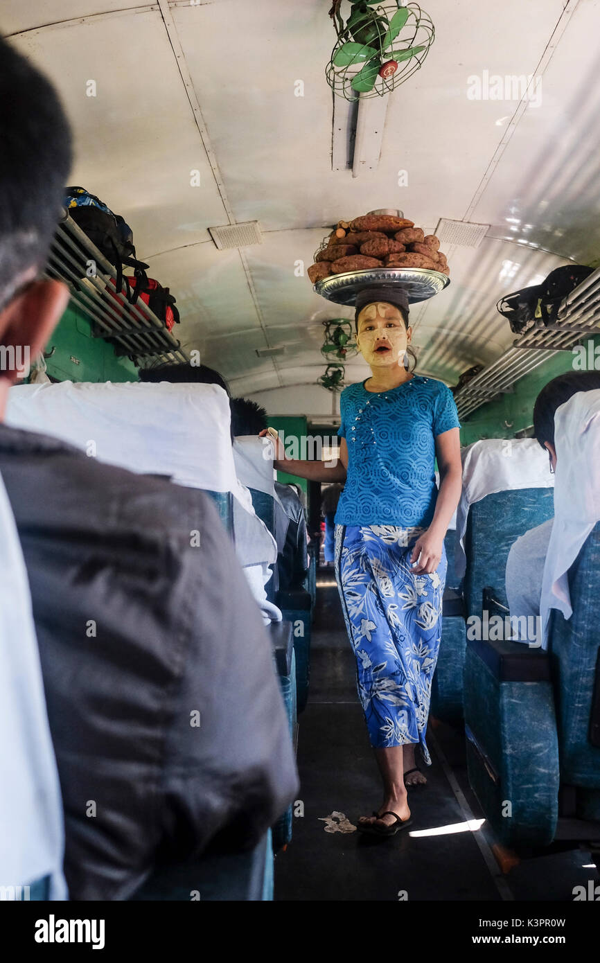 Lady On A Train High Resolution Stock Photography and Images - Alamy