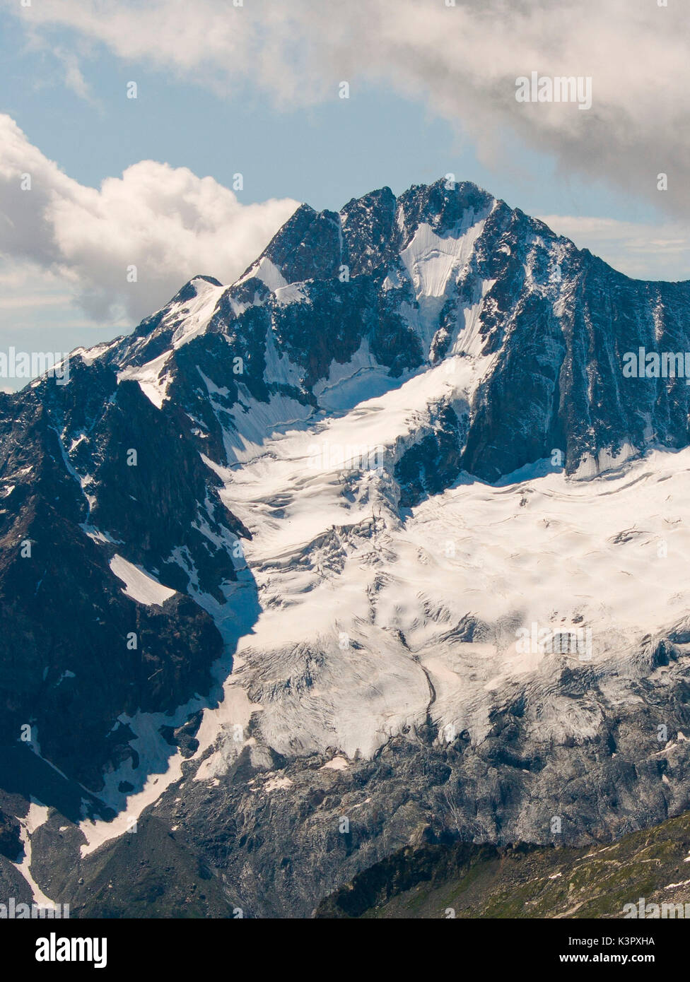 Mount disgrazia and his glacier hi-res stock photography and images - Alamy