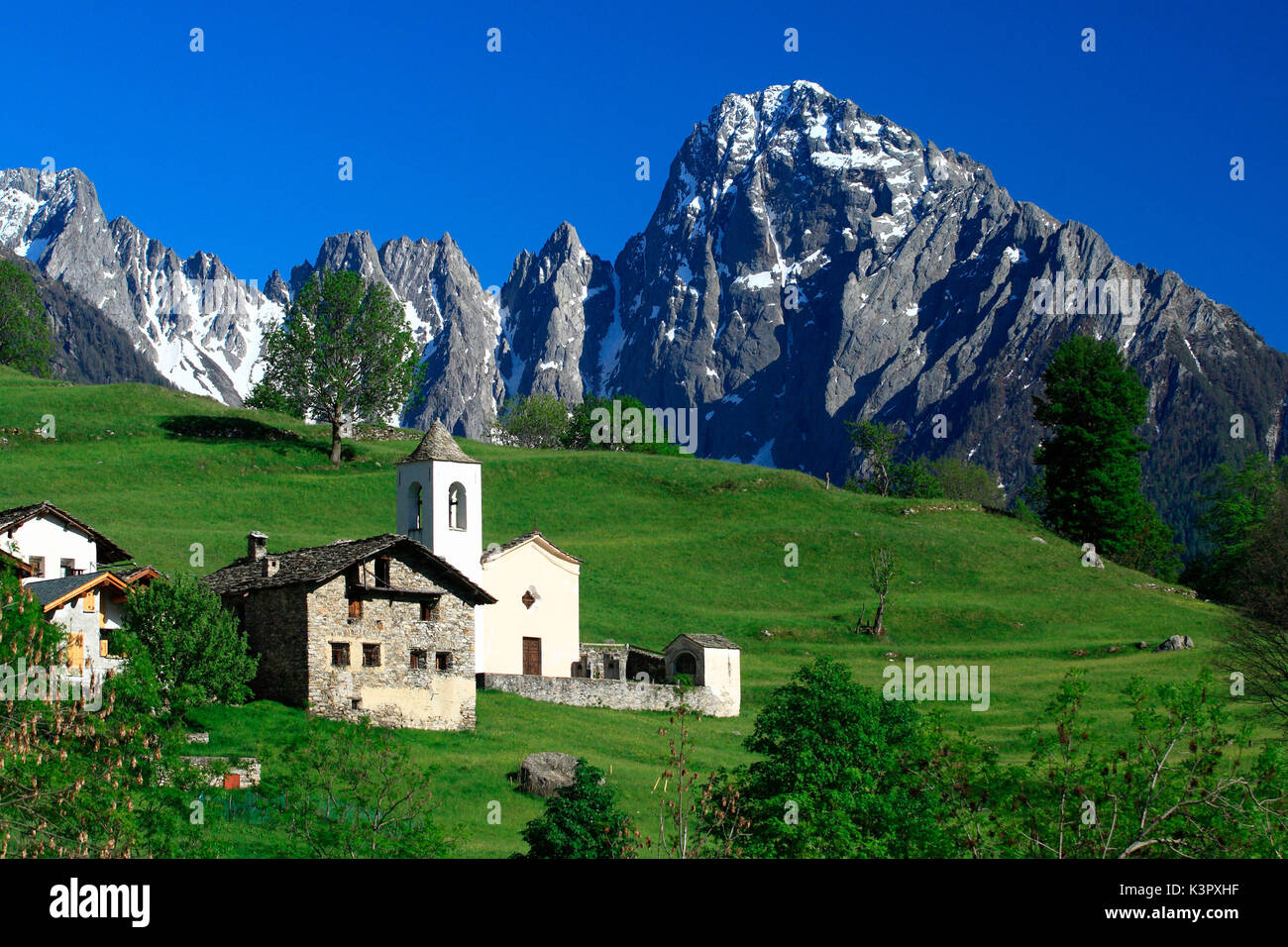 The contrast between the green lawn of Daloo and the north wall of the ...
