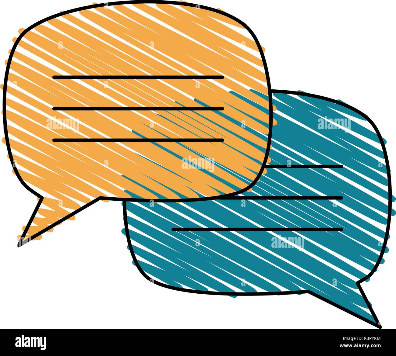 Isolated communication Bubbles design Stock Vector Image & Art - Alamy