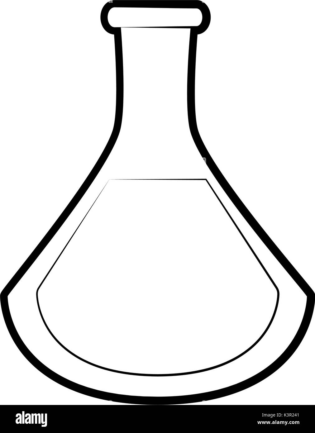 Isolated science flask design Stock Vector Image & Art - Alamy