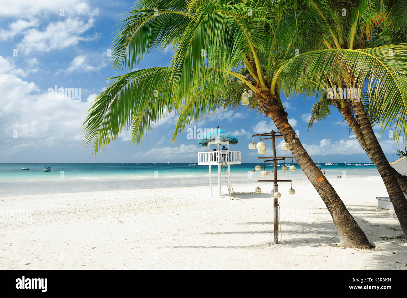 Boracay,Philippines - Dec 20,2016:Beach scenary at Boracay,Philippines ...