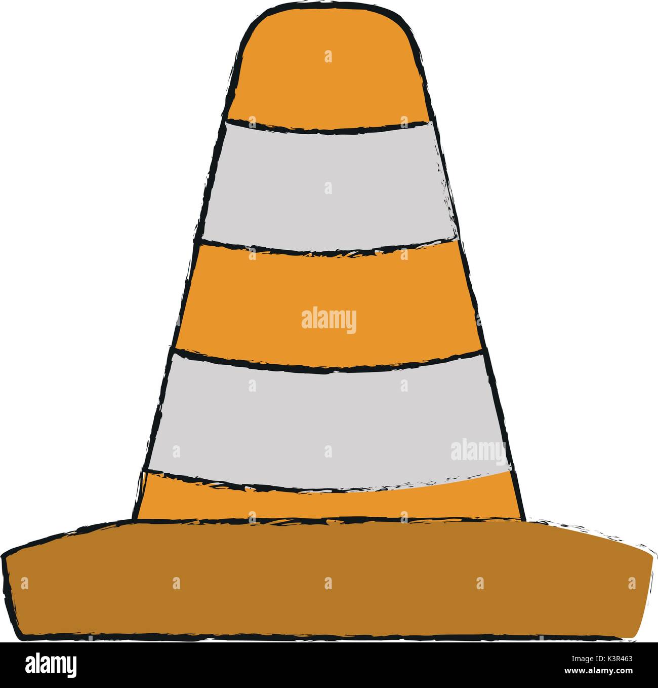 Cone zone Stock Vector Images - Alamy