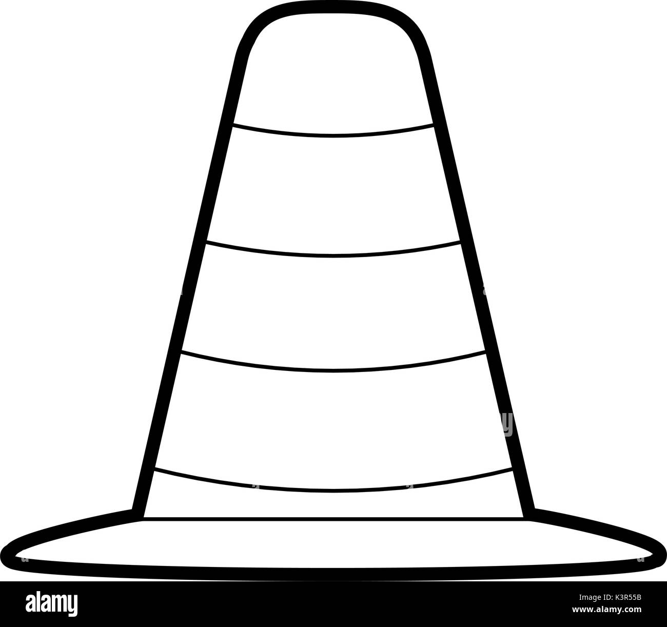 Cone zone Black and White Stock Photos & Images - Alamy