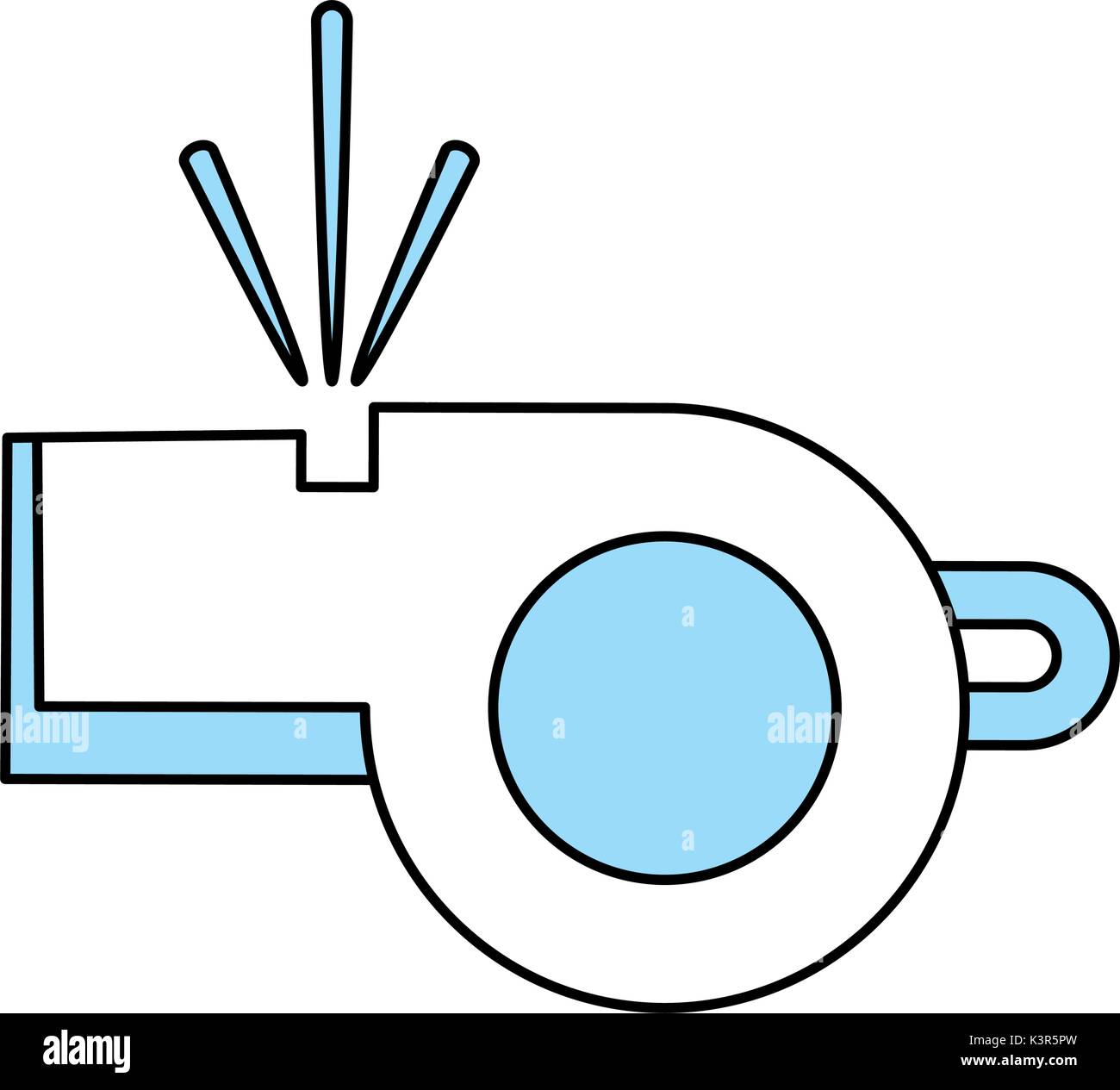 Isolated whistle design Stock Vector Image & Art - Alamy