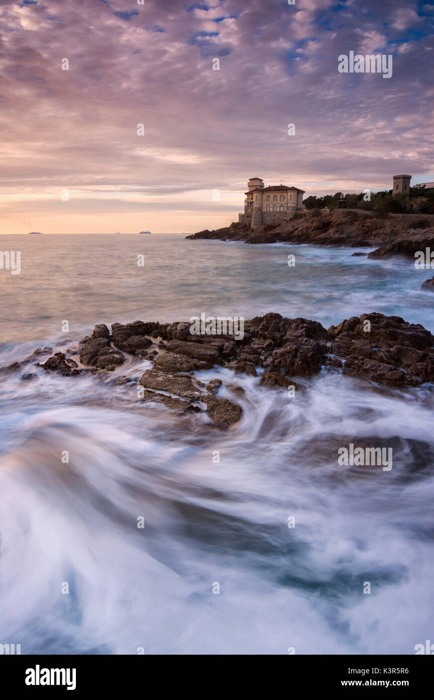 Livorno sunset at boccale castle hi-res stock photography and images ...