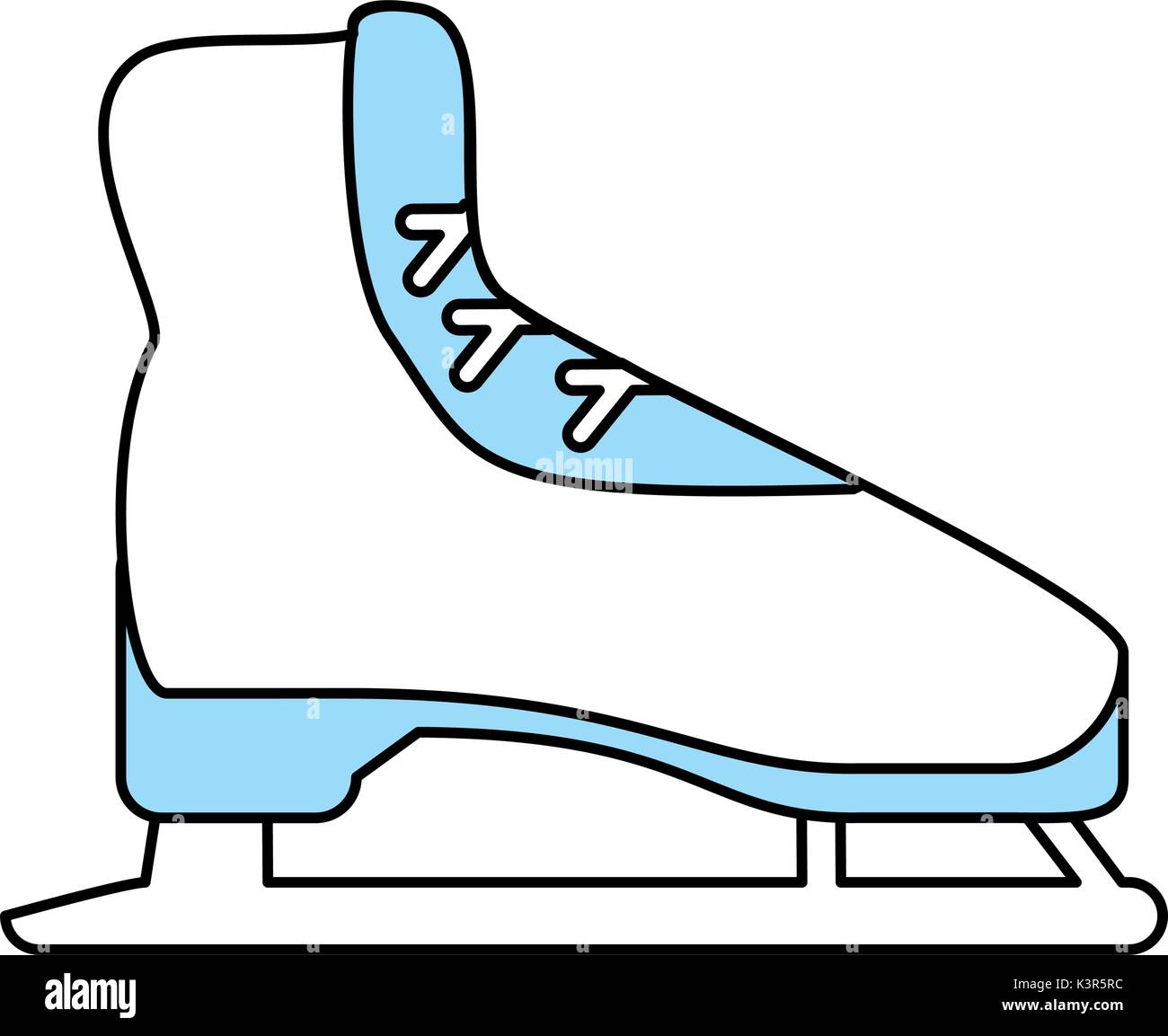 Isolated ice skate design Stock Vector Image & Art - Alamy