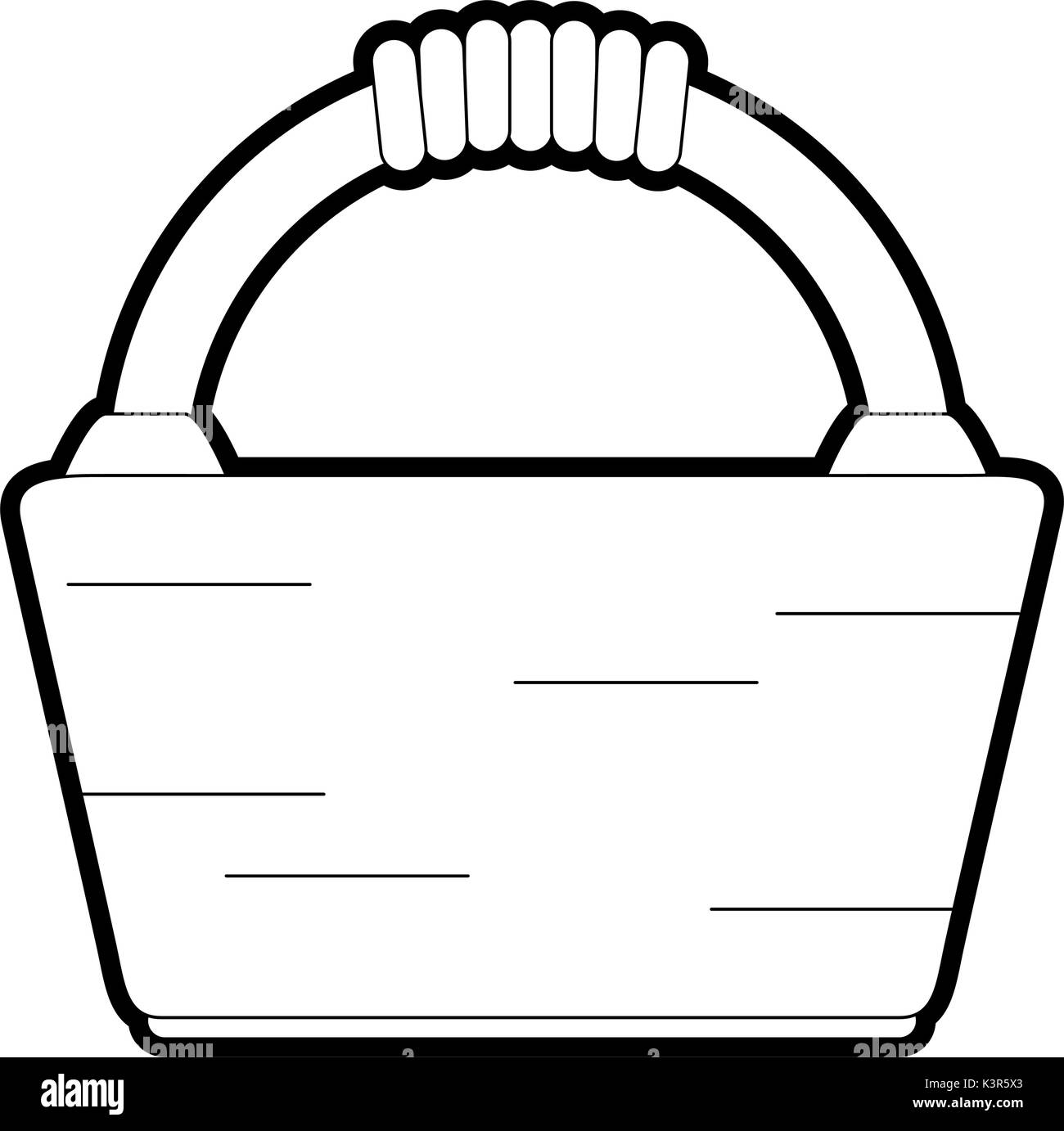 Isolated basket design Stock Vector Image & Art - Alamy