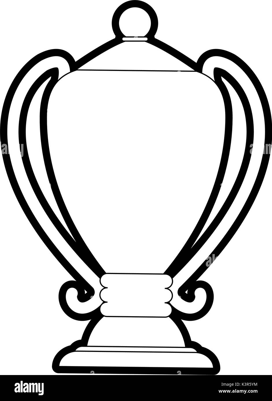 Isolated trophy design Stock Vector Image & Art - Alamy