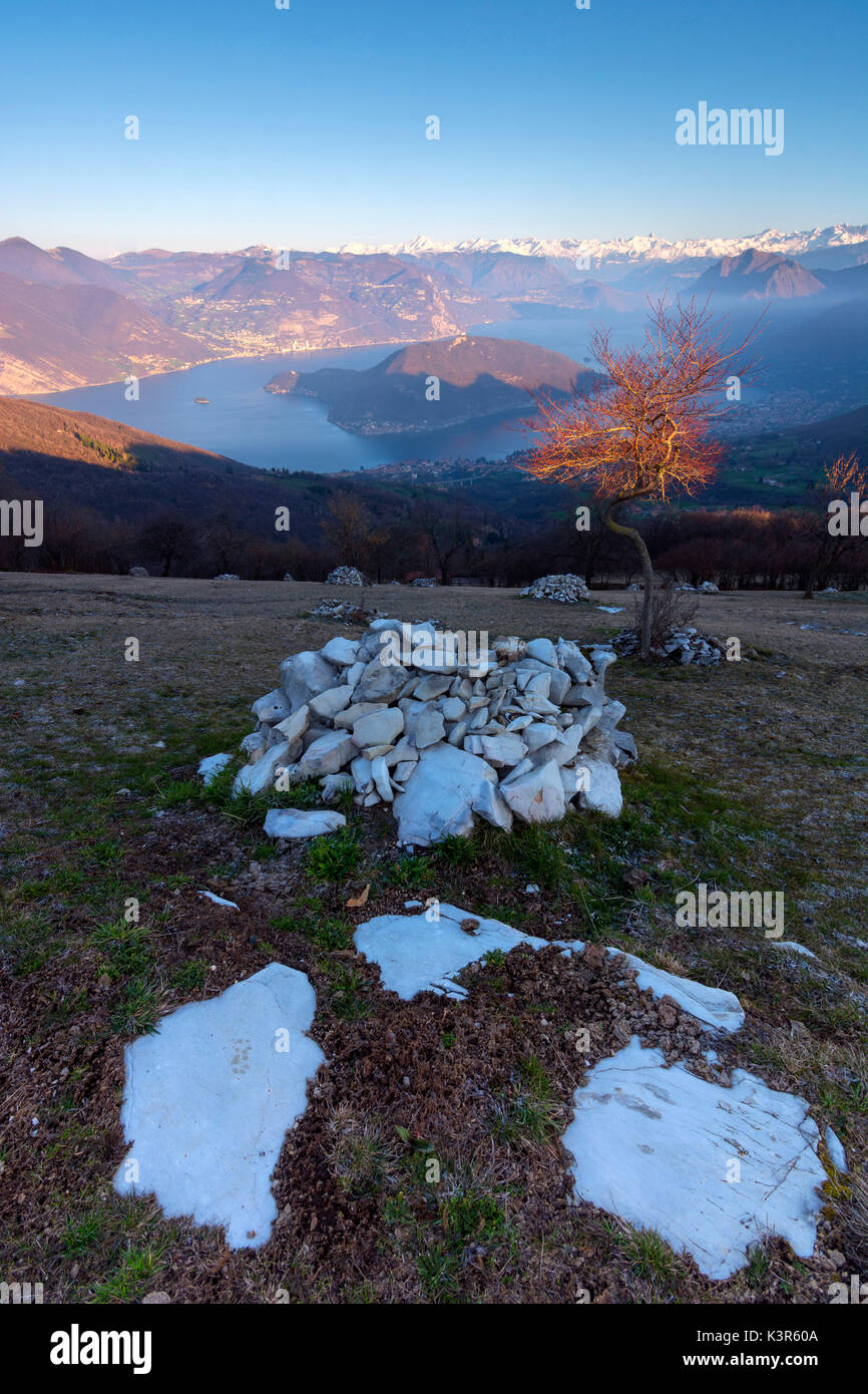 View from colmi di sulzano hi-res stock photography and images - Alamy