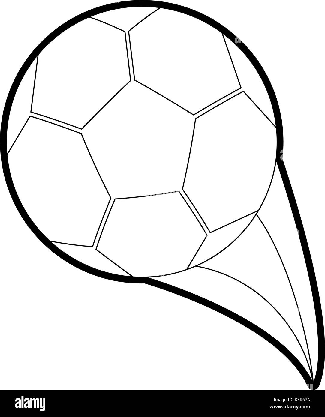 Isolated soccer ball design Stock Vector Image & Art - Alamy