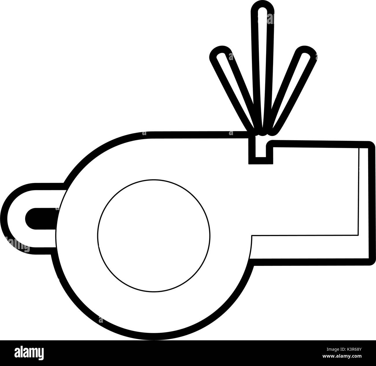 Isolated whistle design Stock Vector Image & Art - Alamy