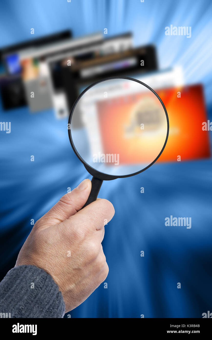internet search concept Stock Photo - Alamy
