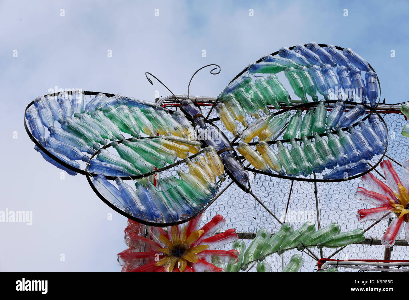 Recycled Plastic Art