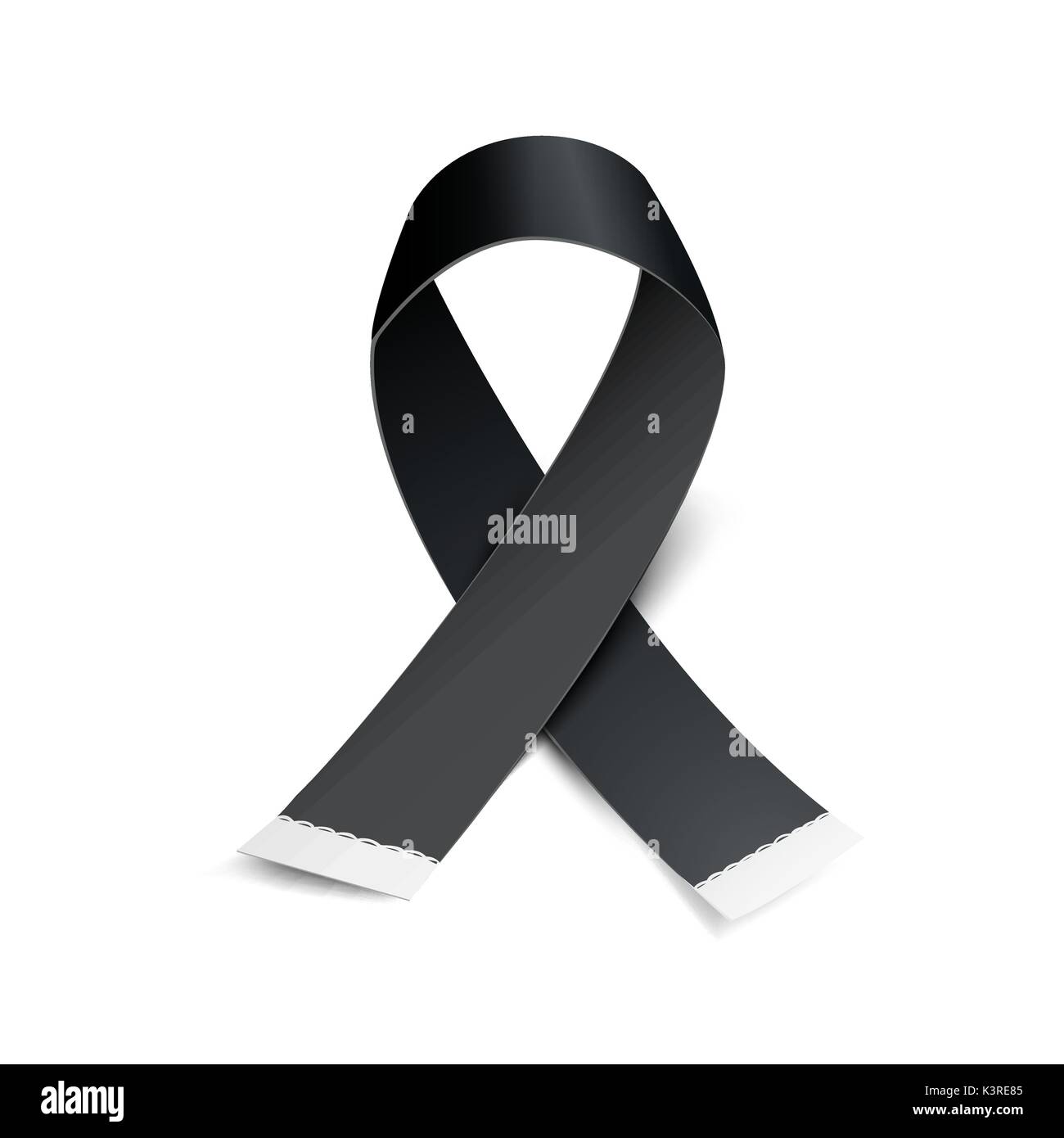 Mourning symbol Stock Vector Images - Alamy