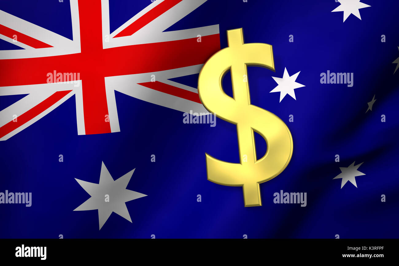 Concept australia dollar bank hi-res stock photography and images - Alamy
