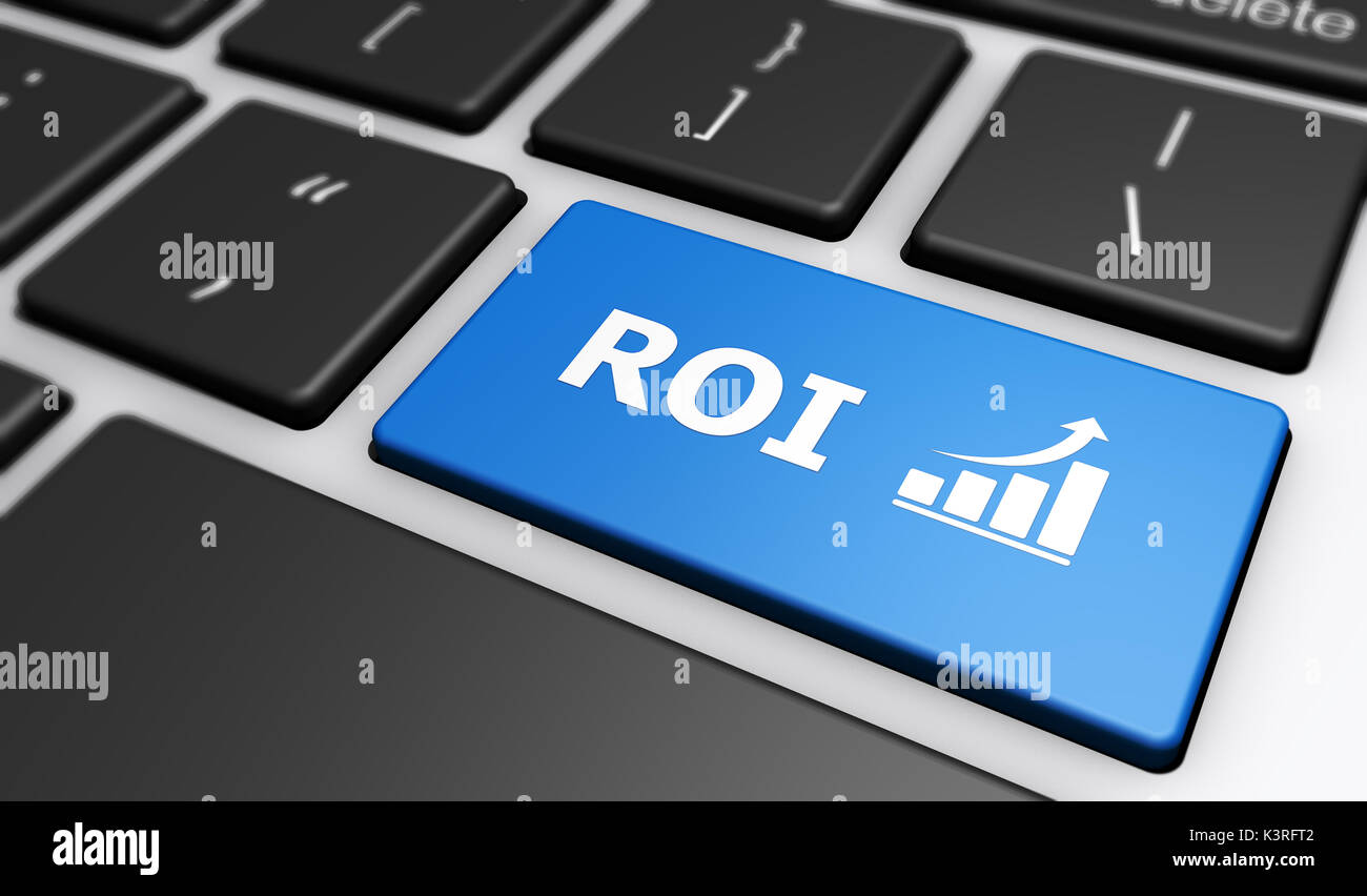 Business financial chart blue growth hi-res stock photography and ...