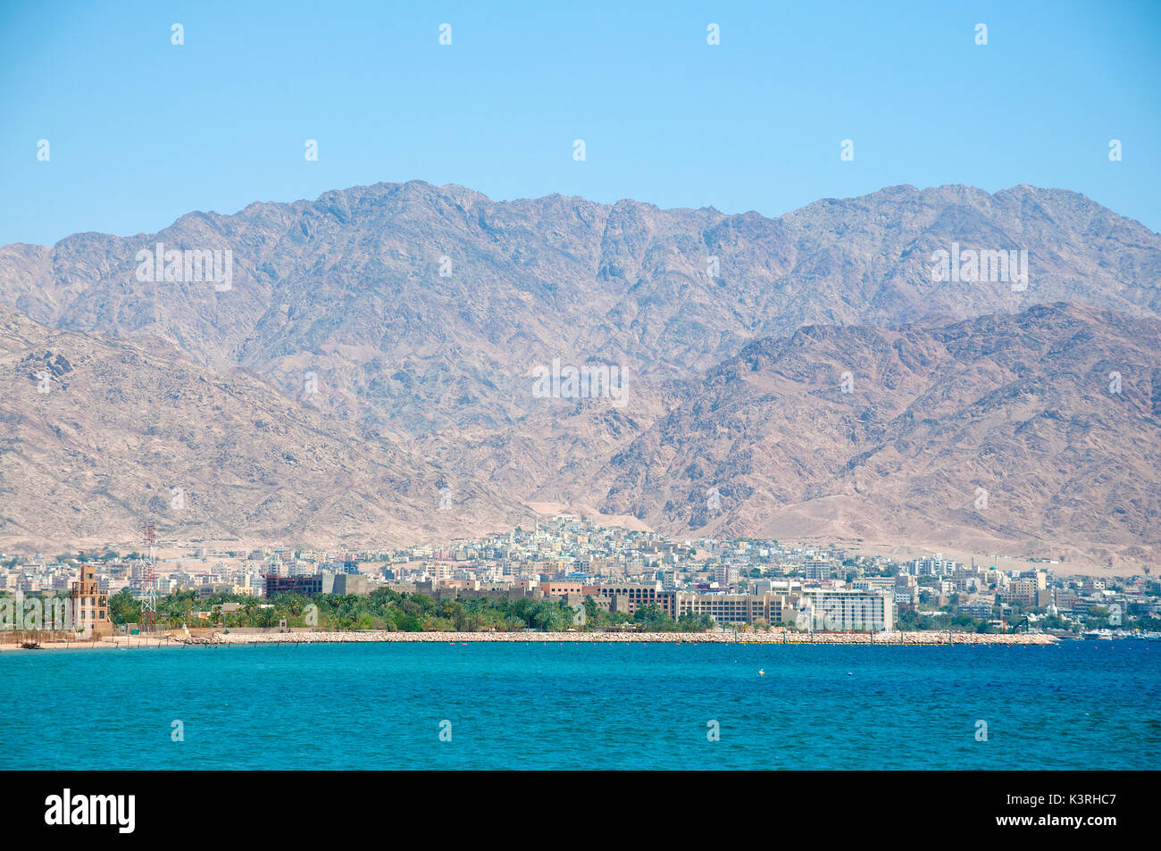 Aqaba coast, Jordan Stock Photo - Alamy