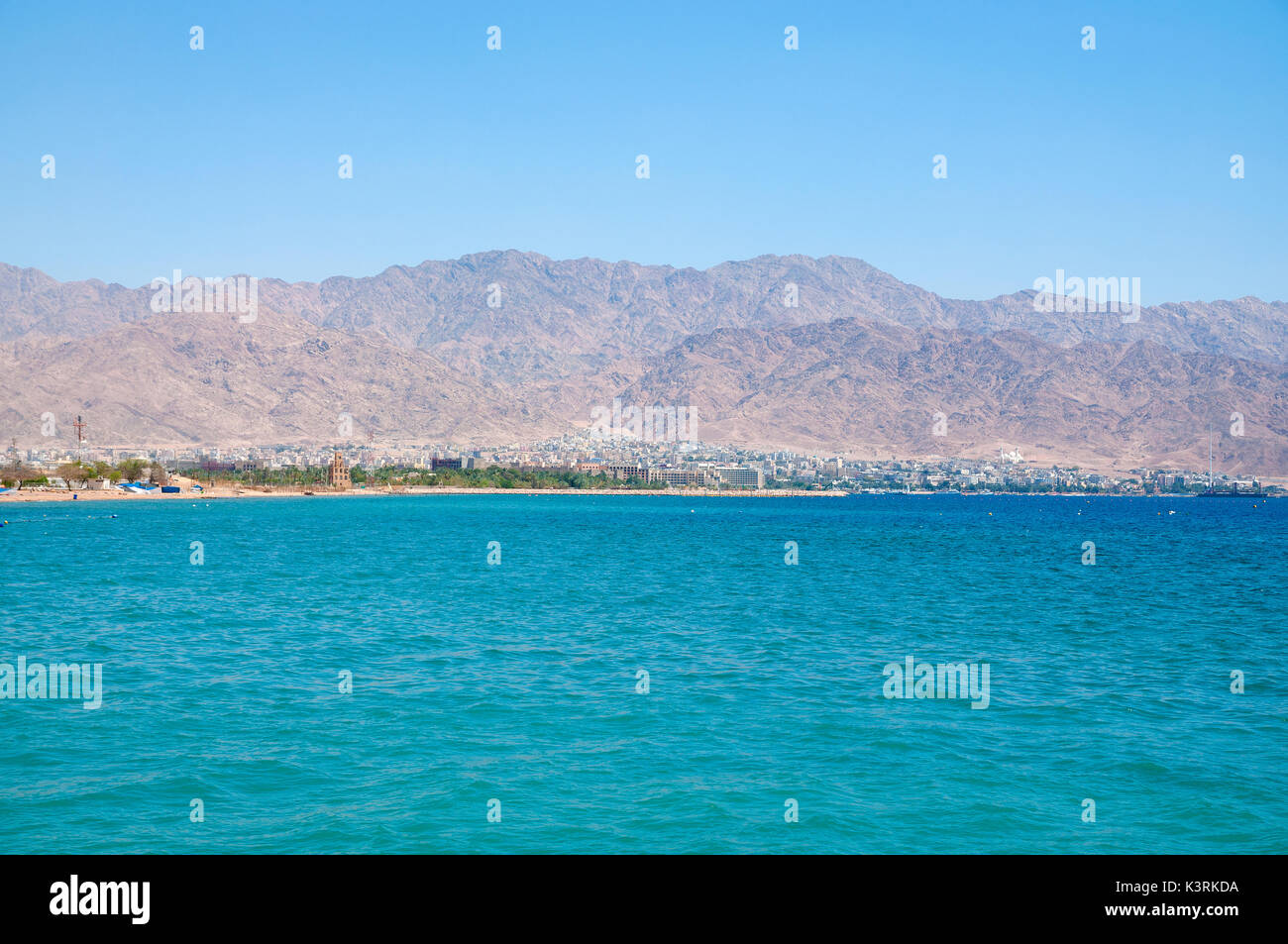 Aqaba coast, Jordan Stock Photo - Alamy